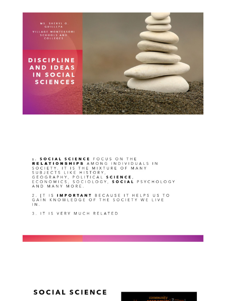 Discipline and Ideas | PDF