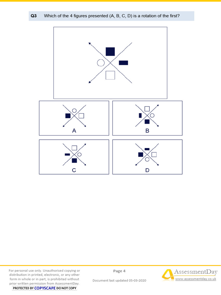 Spatial Reasoning Pages 4 | PDF