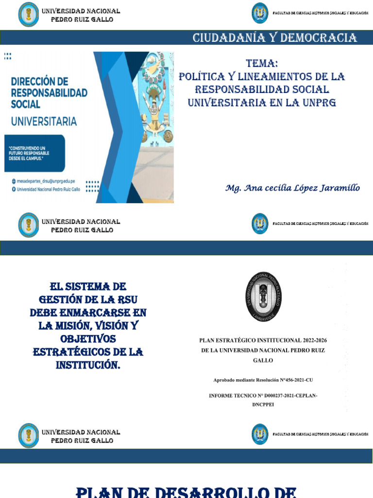 Responsabilidad Social Universitaria RSU SEM 09 | PDF | Sustentabilidad | Economias