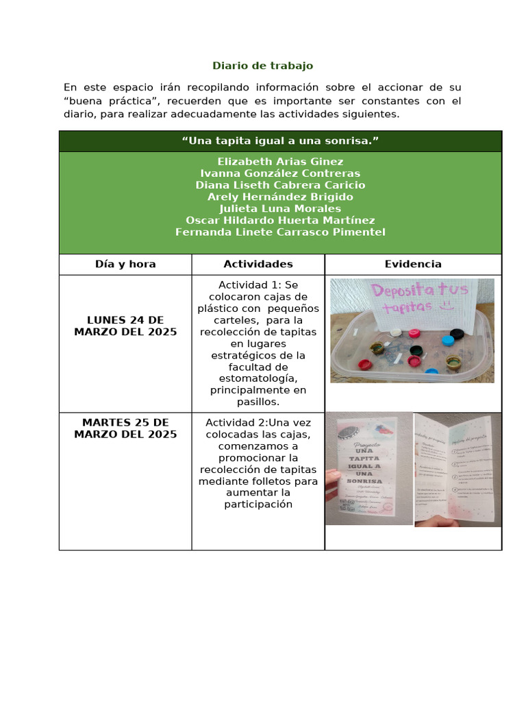 Diario 4 Docx | PDF