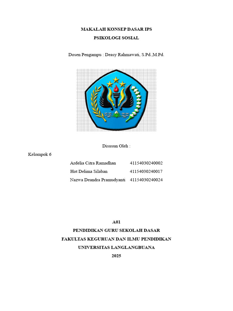 Makalah Konsep Dasar Ips | PDF