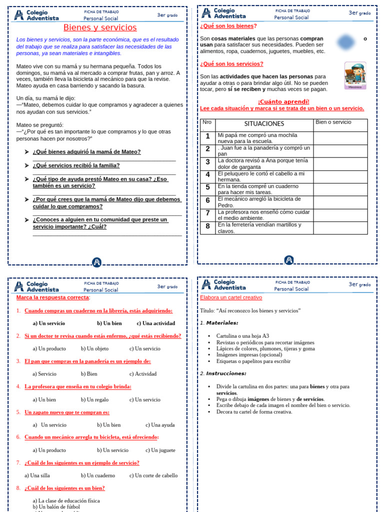 Ficha 04 Recursos Economicos | PDF