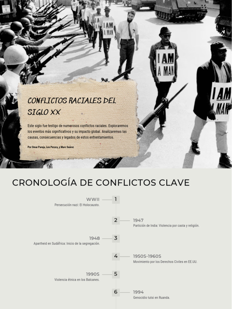 Conflictos Raciales Del Siglo XX - Omar, Leo y Marc PDF | PDF ...