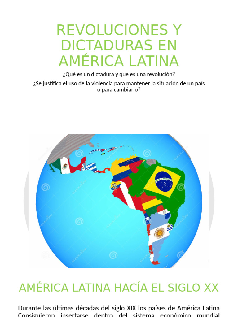 Dictaduras y Revoluciones en América Latina | PDF | Populismo | America ...