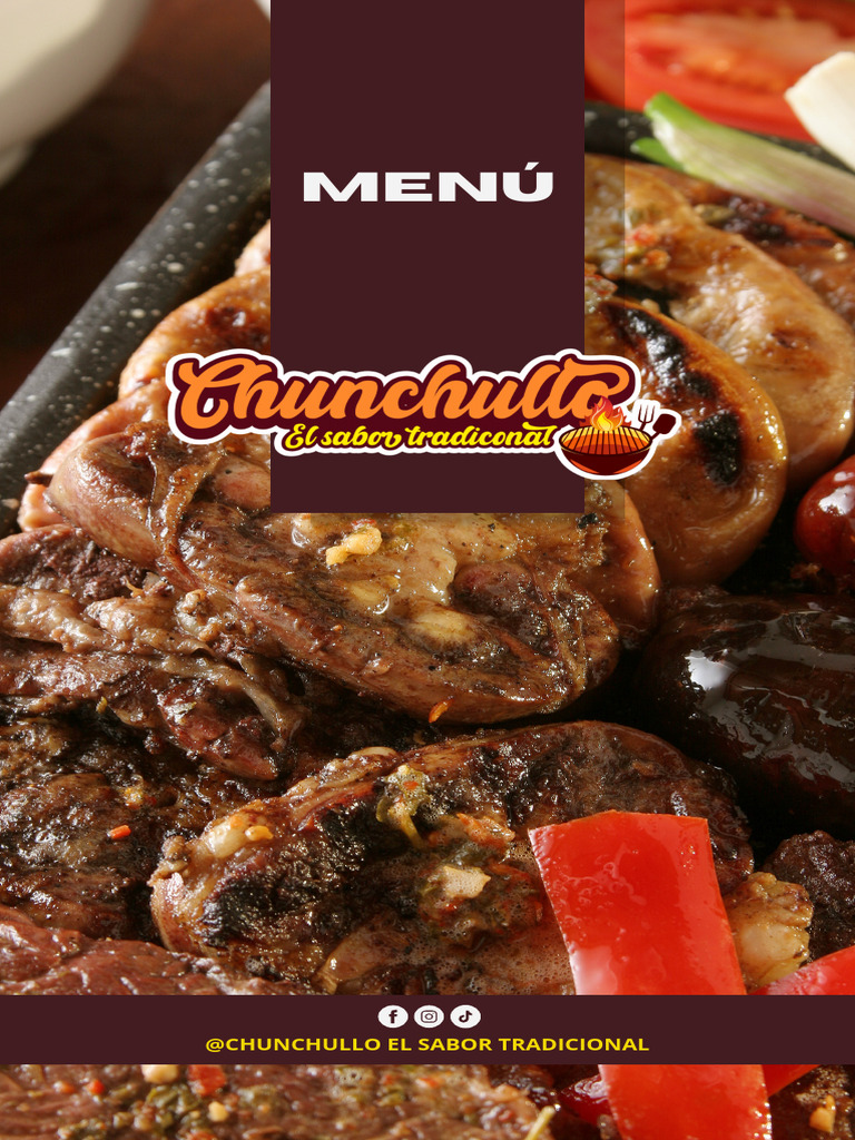 Menu Chunchullo RGB - pdf-1 | PDF | Cocina europea | Cocina occidental