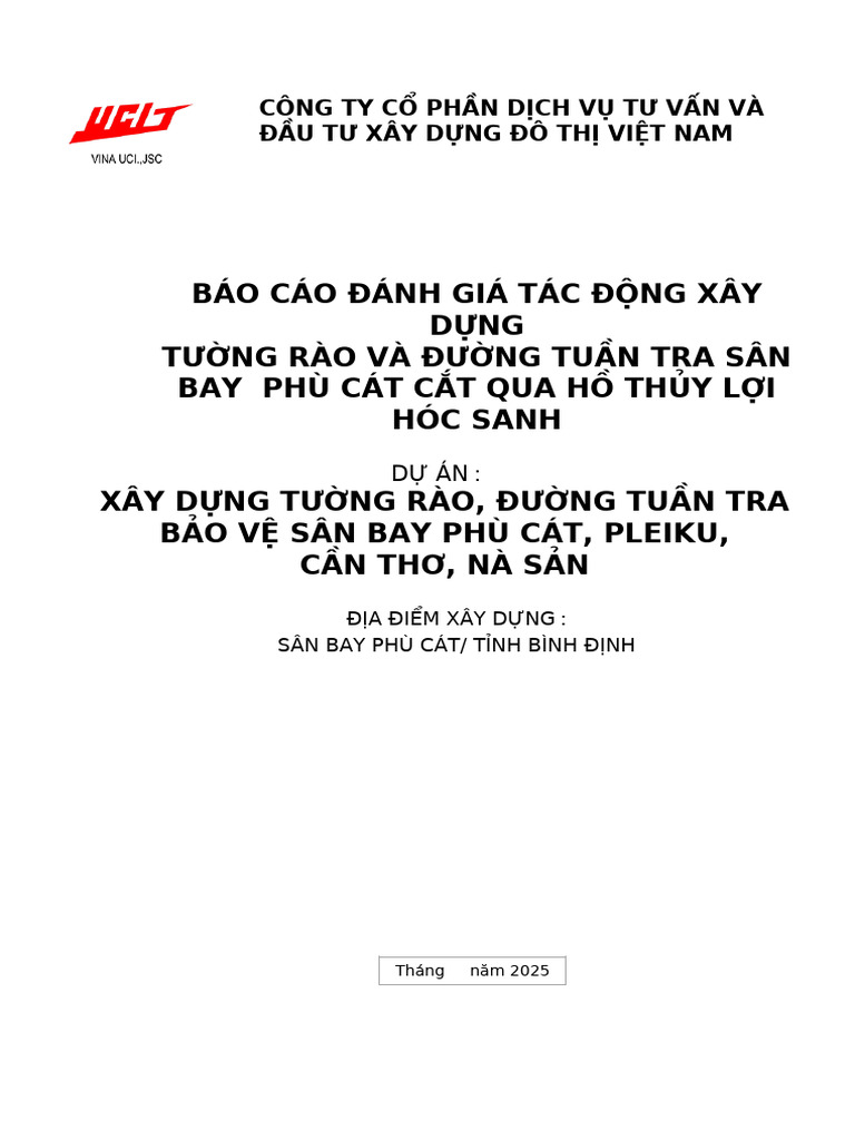 01.bia Bao Cao Danh Gia Tac Dong | PDF