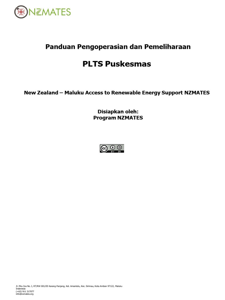 Panduan Pemeliharaan Baterai PLTS | PDF