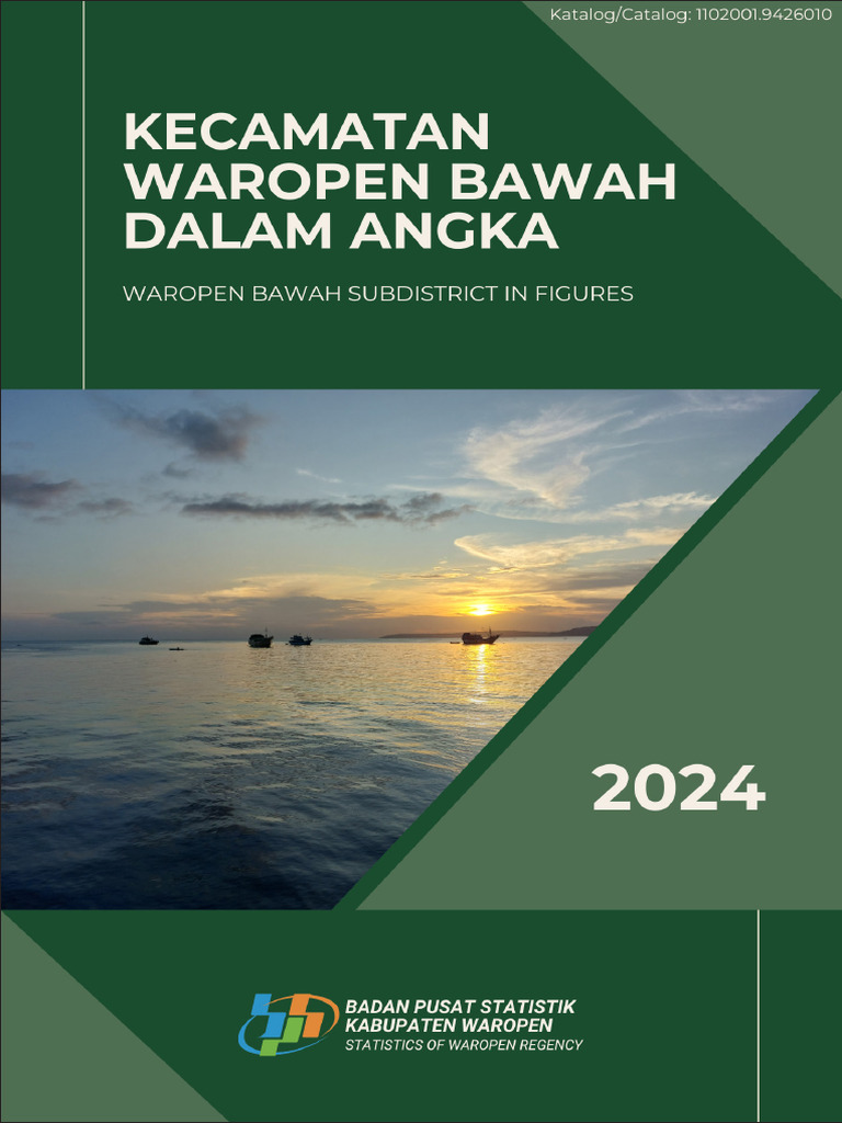 Waropen Bawah Dalam Angka 2024 | PDF