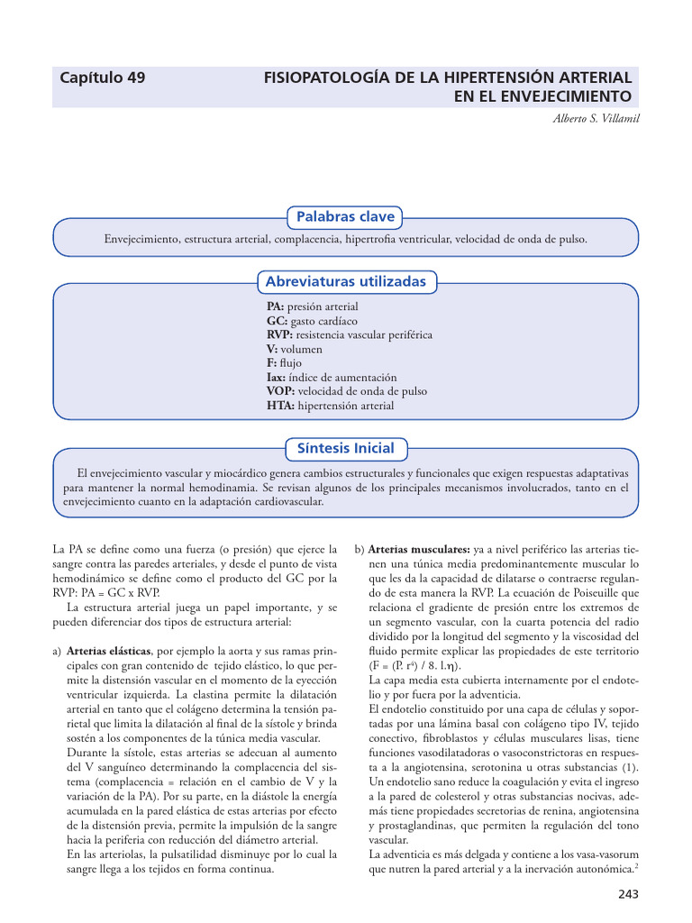 Cap 049 | PDF | Hipertensión | Artería