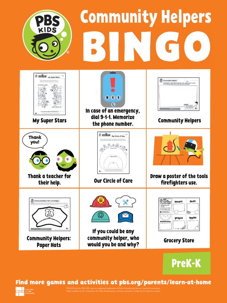 Community Helpers Learning Activities | PDF | Pbs | Pbs Kids
