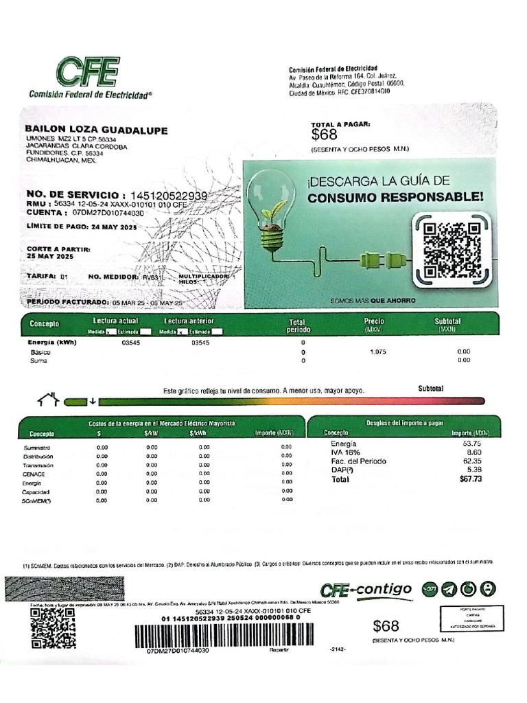Comprobante de Domicilio | PDF