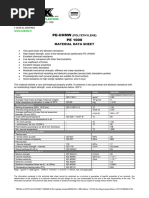 90 Shore A Polyurethane Data Sheet | PDF | Hardness | Polyurethane