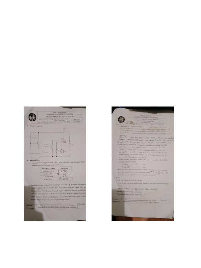 Laporan Hasil Labsheet 3 Relay Photo | PDF