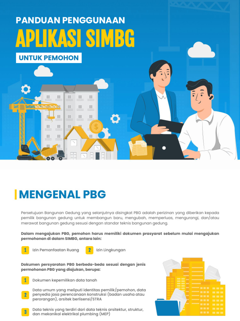 Panduan Simbg SLF Existing | PDF