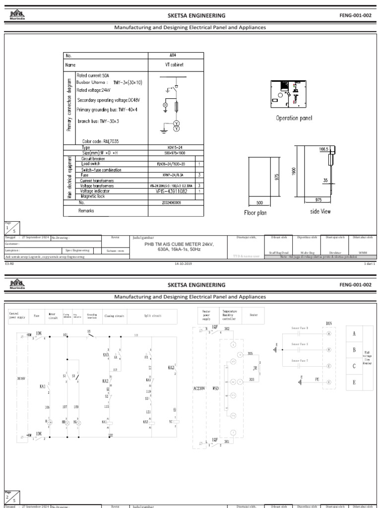 Wiring Phb Tm Vt | PDF