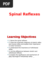 Knee Jerk Reflex Notes With Diagram | PDF