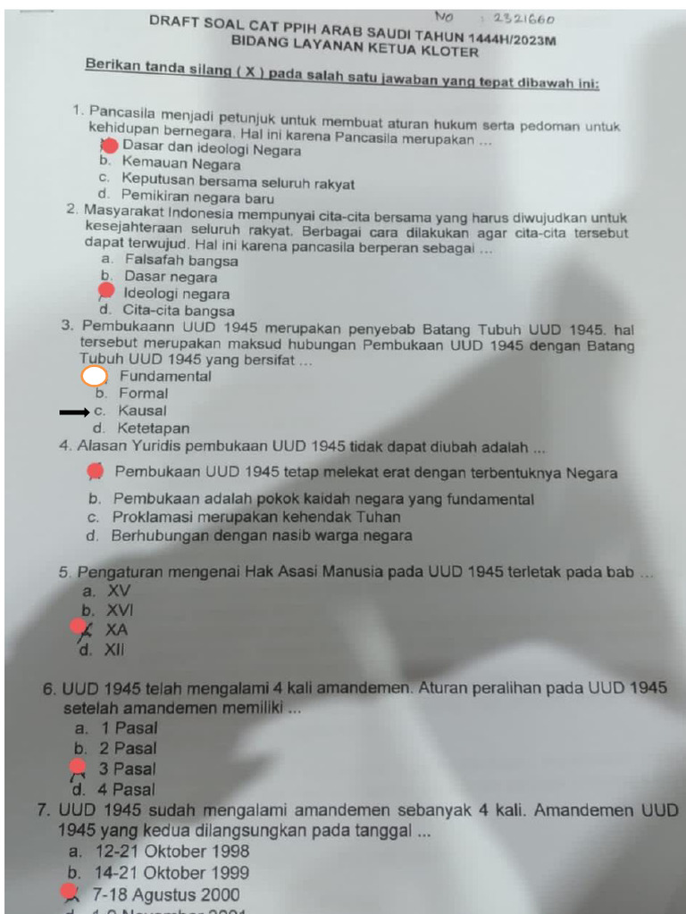 Soal PBT Tahap 1 2023 | PDF