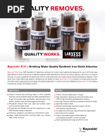 Baypure CX 100 Solid G | PDF | Soil | Chemistry