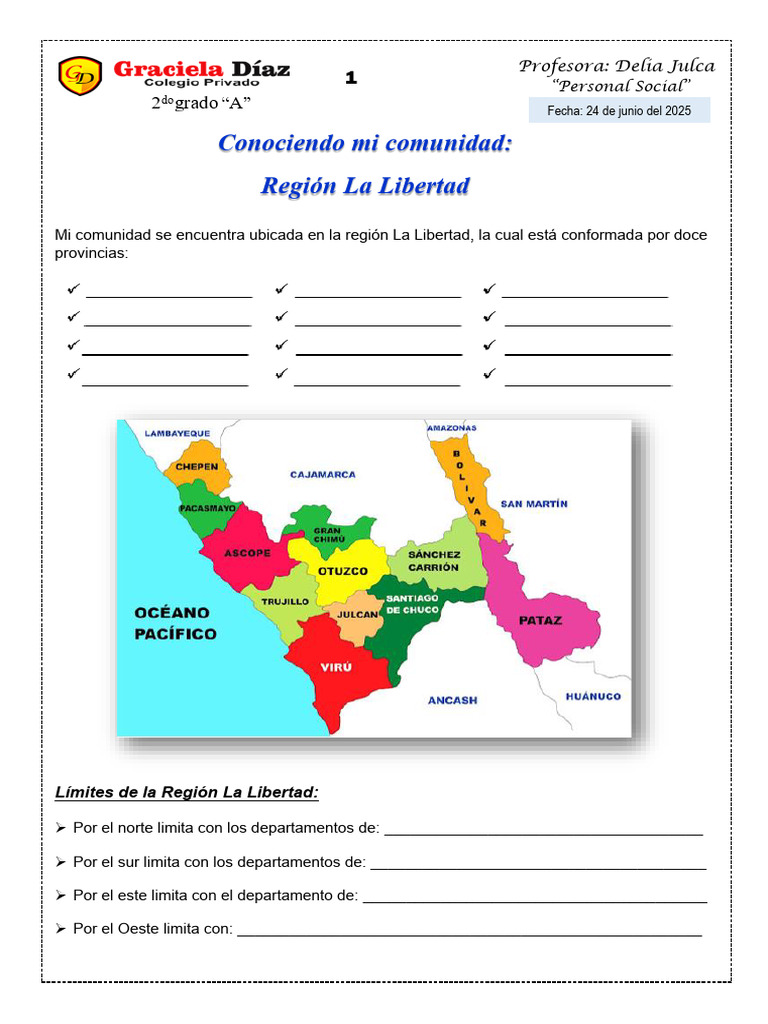 Unidad 4 - P. Social - Conociendo Mi Comunidad | PDF
