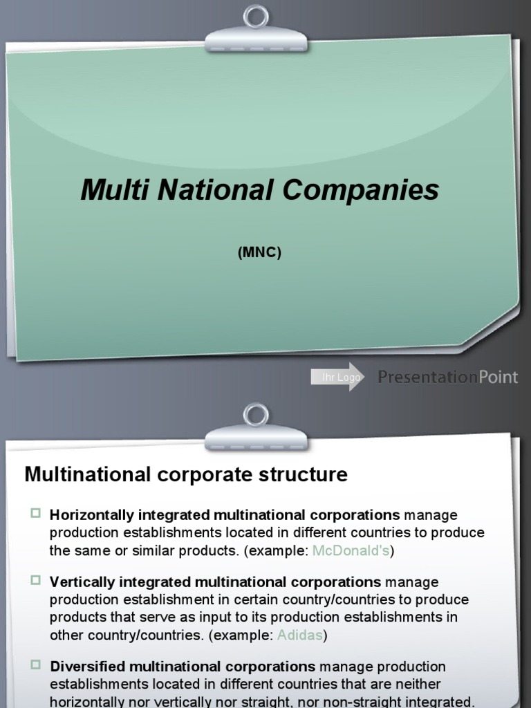 Mnc | Multinational Corporation | Technology