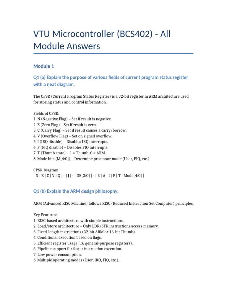 BCS402 All Modules Answers | PDF