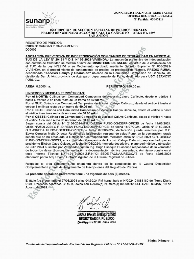 Ficha Tecnica Proyecto Mil | PDF