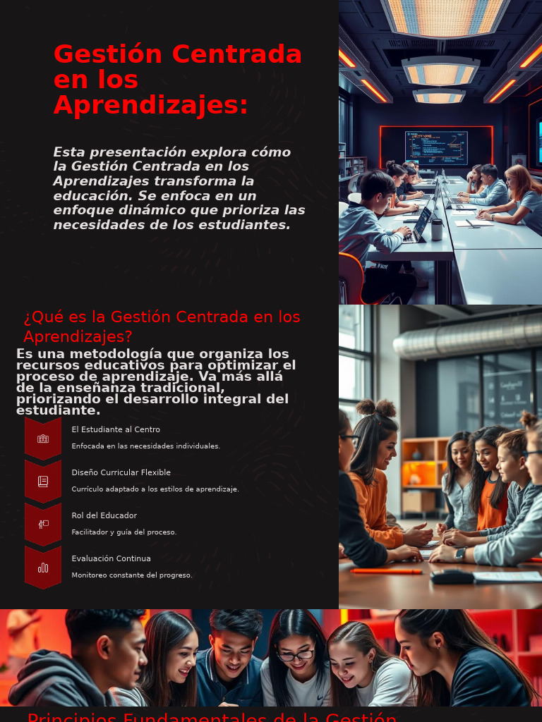 Gestión Centrada en Aprendizajes Efectiva | PDF | Plan de estudios ...