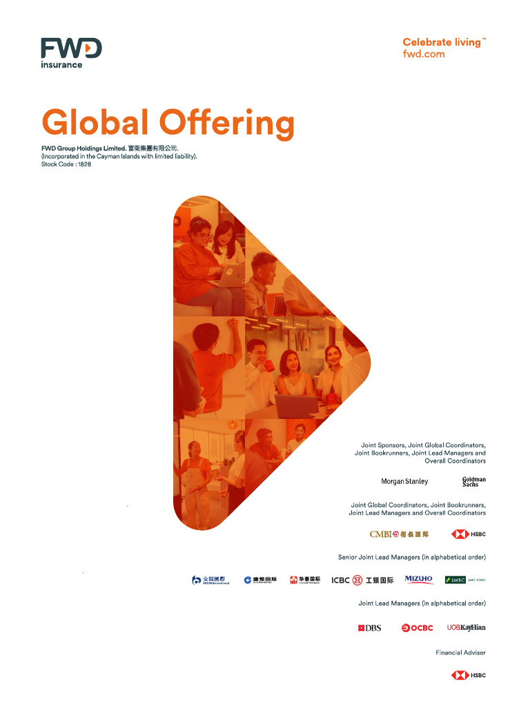 FWD Group Hong Kong IPO Prospectus | PDF | Securities (Finance ...