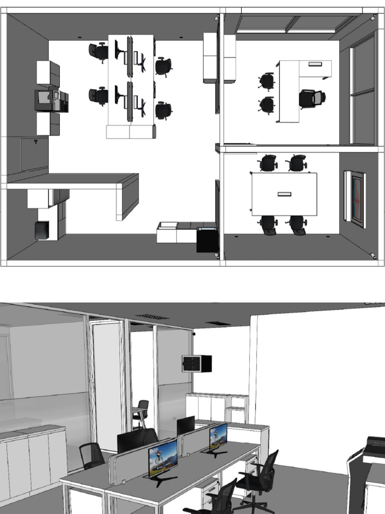 3D Model Office | PDF