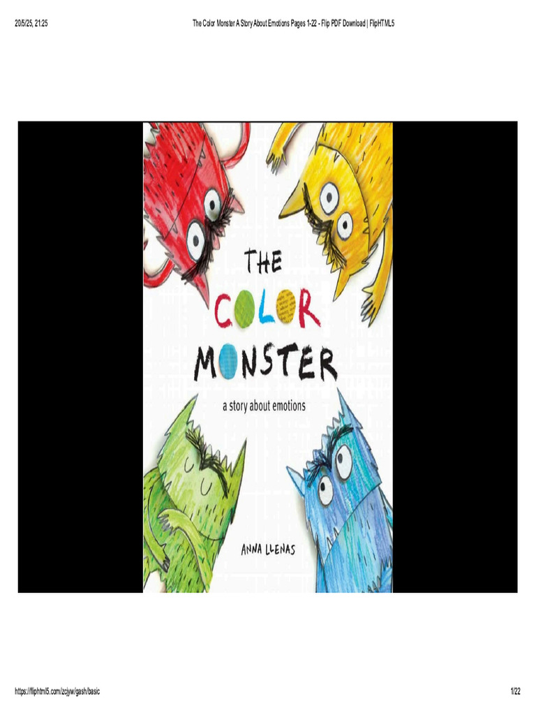 Color Monster Emotions Explained | PDF | Subjective Experience | Psychology