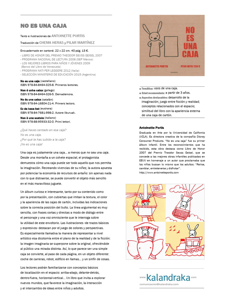 No Es Una Caja C - 01 | PDF