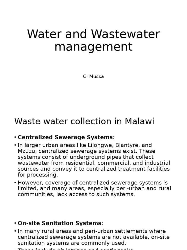 3 Wastewater Treatment 5 2024 120341 | PDF | Sewage Treatment | Sanitation