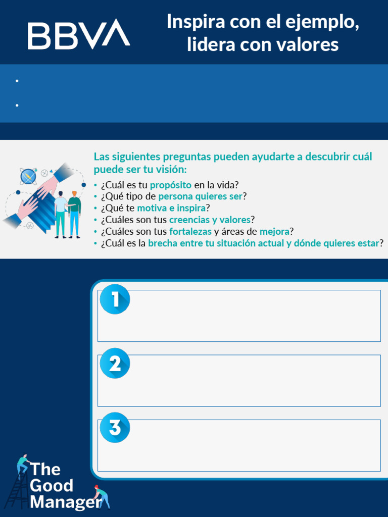 Inspira Con El Ejemplo, Lidera Con Valores | PDF