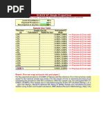Openepi Sampel Fix | PDF | Standard Error | Sampling (Statistics)