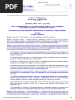 Ra 12009 | PDF