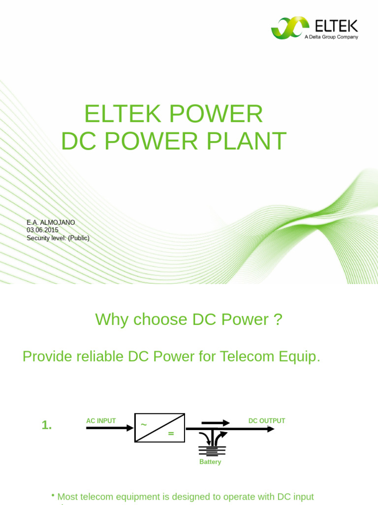 DC Power Solutions for Telecom Systems | PDF | Direct Current | Rectifier