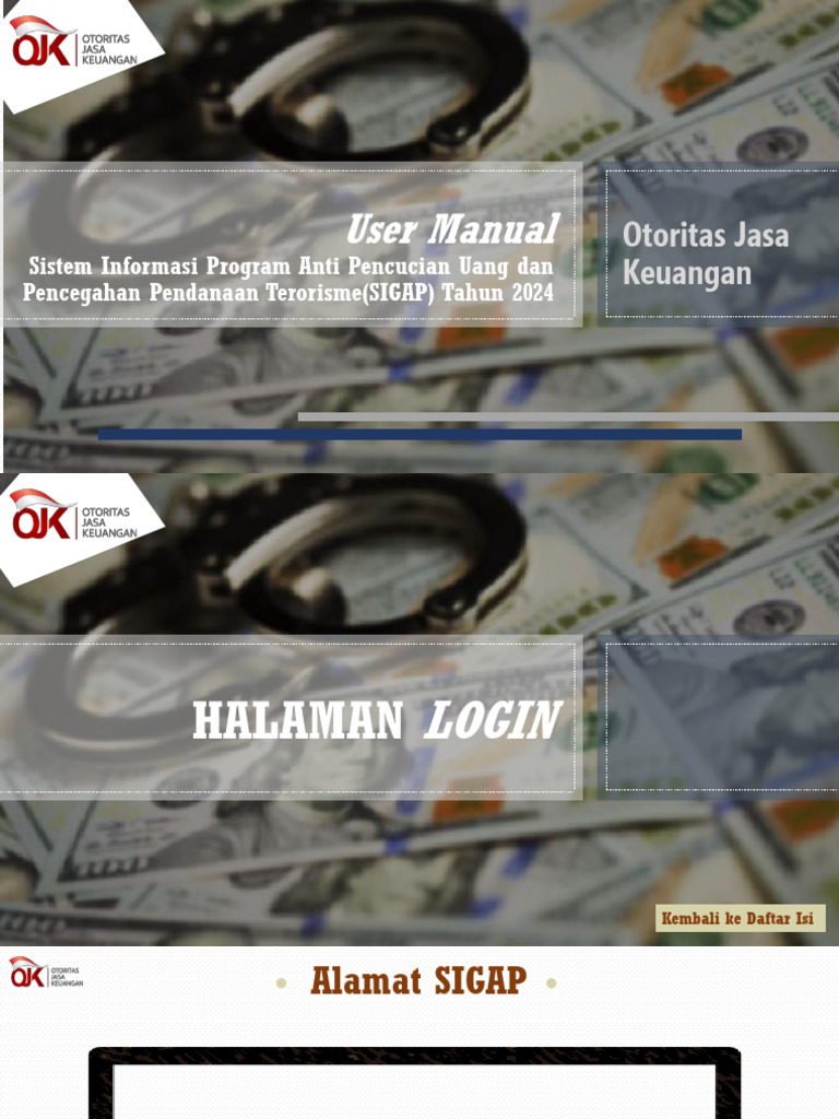 User Manual SIGAP Eksternal Tahun 2024 - Modul DTTOT | PDF