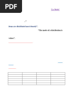 Modal Class - GCSE Maths - Steps, Examples & Worksheet | PDF | Mode ...