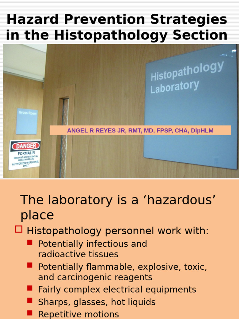 Lab Safety - Histopath | PDF | Personal Protective Equipment | Waste
