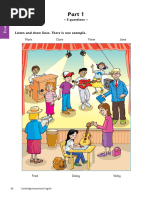 Movers - Speaking Test 1 | PDF