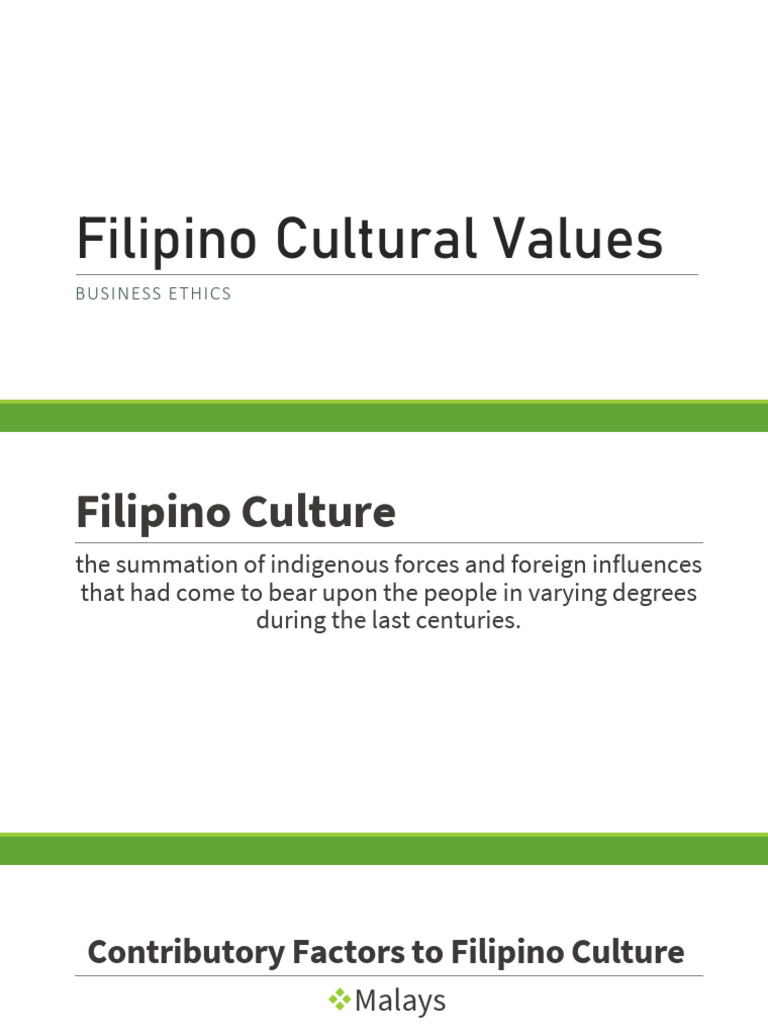 Filipino Values in Business Ethics | PDF | Self Esteem | Psychology