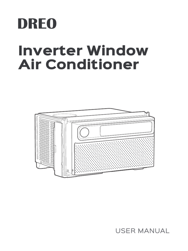 Inverter Window AC User Manual | PDF | Air Conditioning | Leak