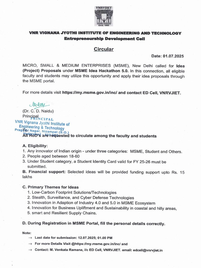 MSME Hackathon 5.0 - Circular and Themes | PDF | Supply Chain | Logistics