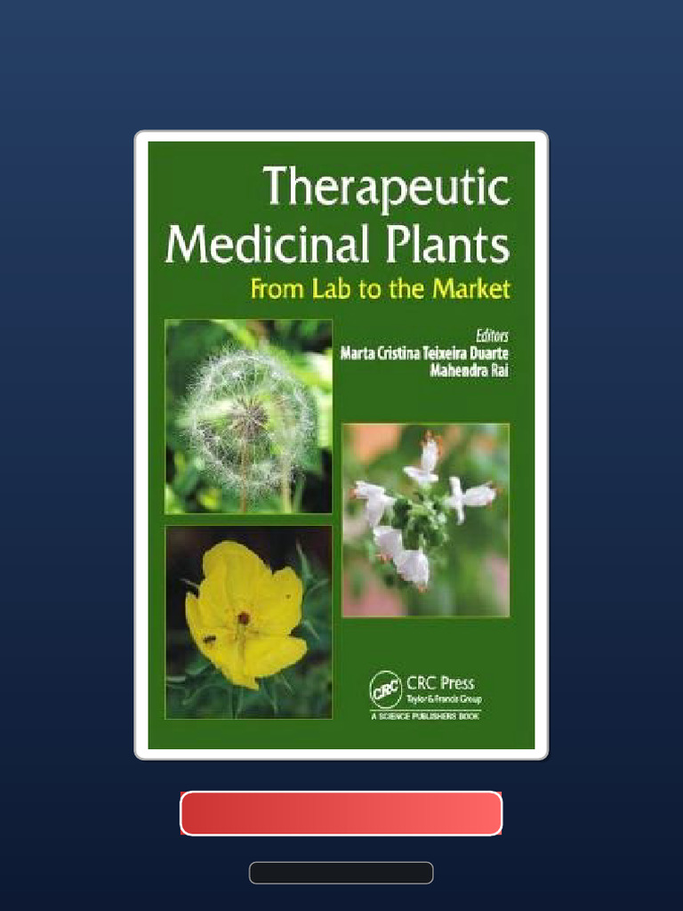 Complete Bundle Therapeutic Medicinal Plants From Lab To The Market ...