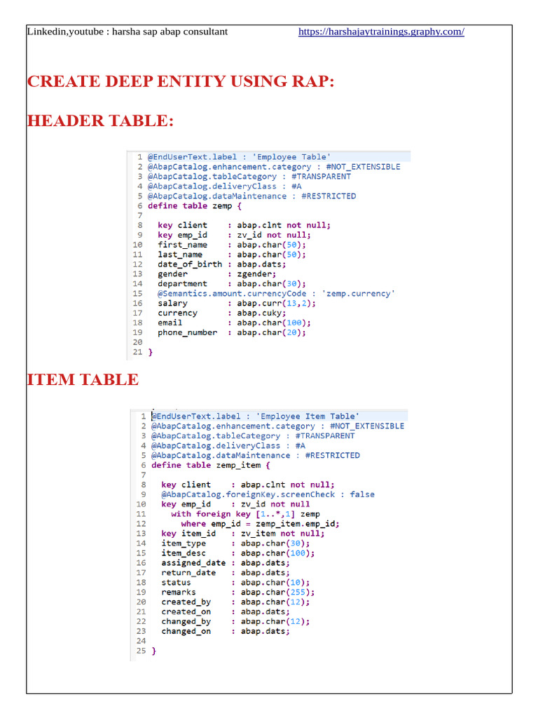 Create Deep Entity Using Rap | PDF | Computing