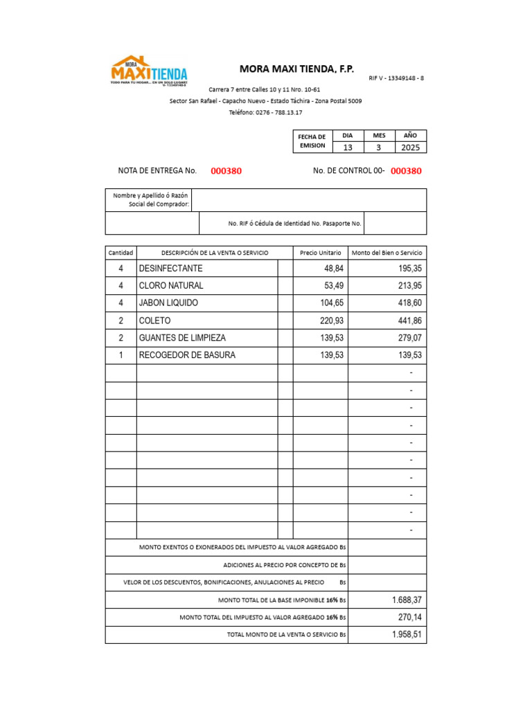 Formato Presupuesto - XLSX - Hoja1 | PDF