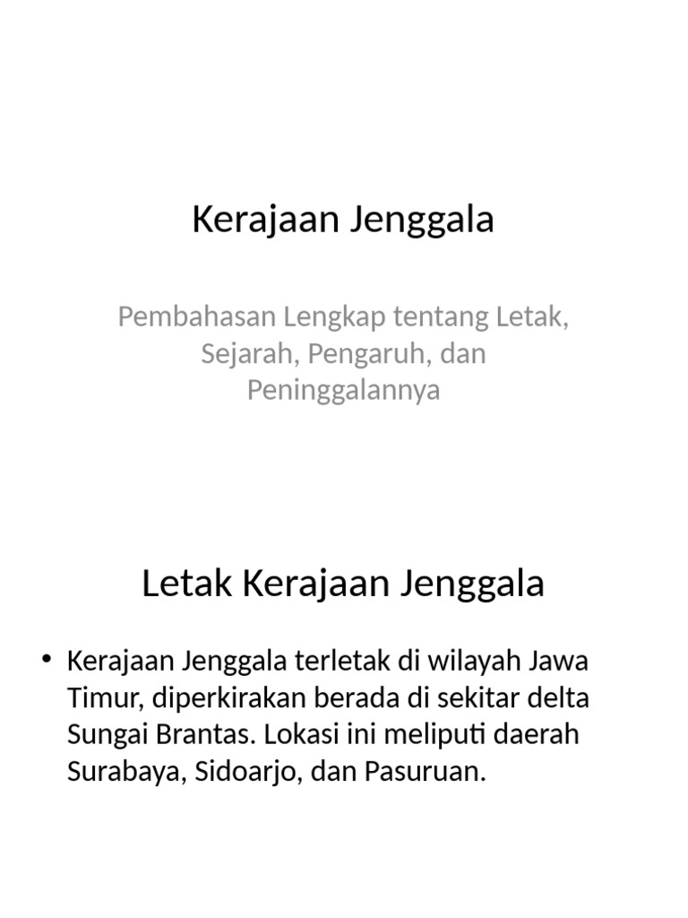 Kerajaan_Jenggala | PDF