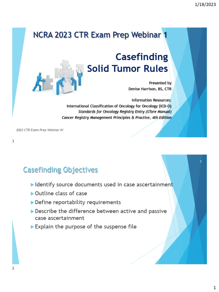 Cancer Registry Casefinding Essentials | PDF | Lung Cancer | Cancer