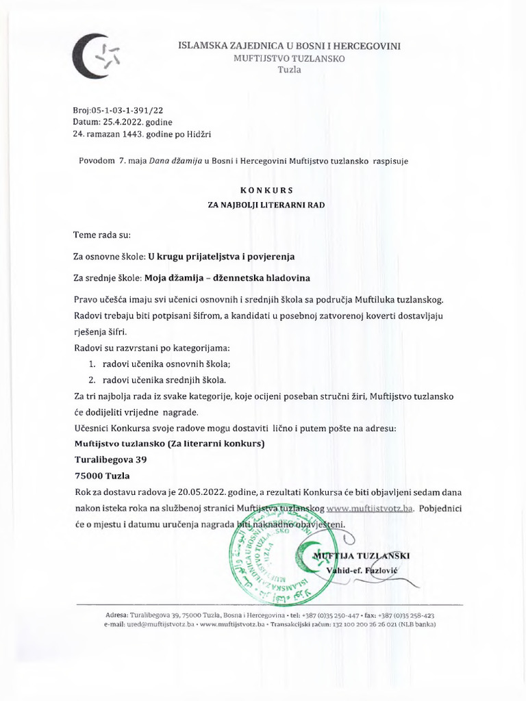 391-2022 Konkurs | PDF