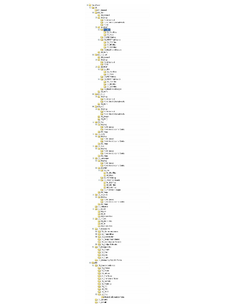 Template Project Folder | PDF